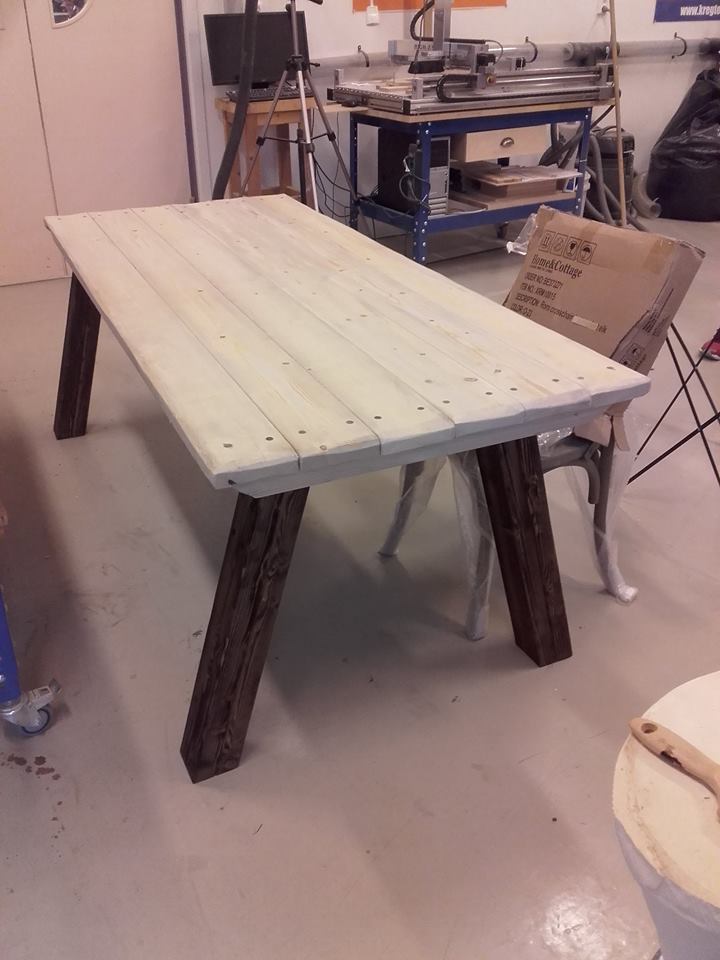 Spisestuebord og stuebord i gran - Tips til hvordan du bygger bord